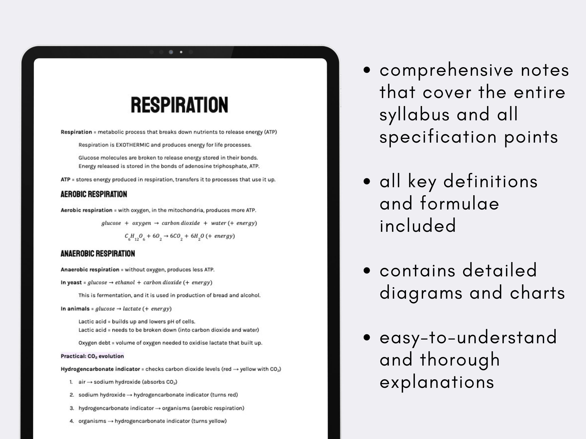 IGCSE Biology Study Notes: A Comprehensive Set of Detailed Notes on All ...