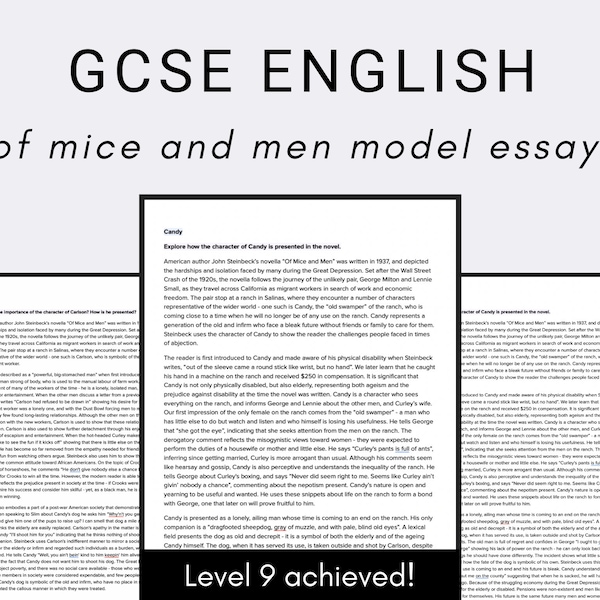 Of Mice and Men - Etsy