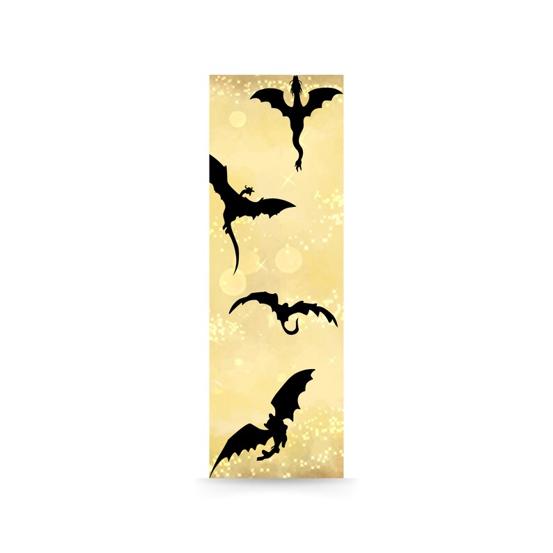 Fourth Wing Set of Four Ready to Print Bookmarks - Digital - Etsy