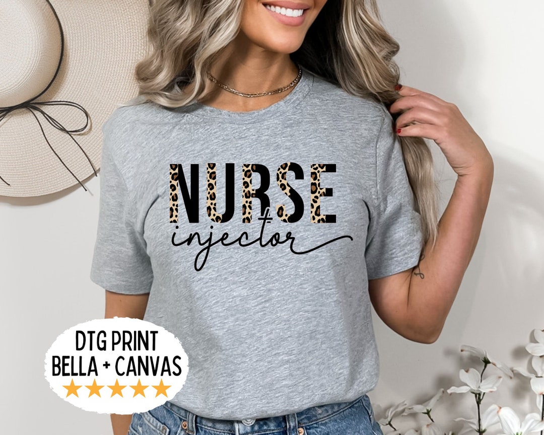 Nurse Injector Shirt for Injection Nurse Aesthetic Injection Nurse Tee ...