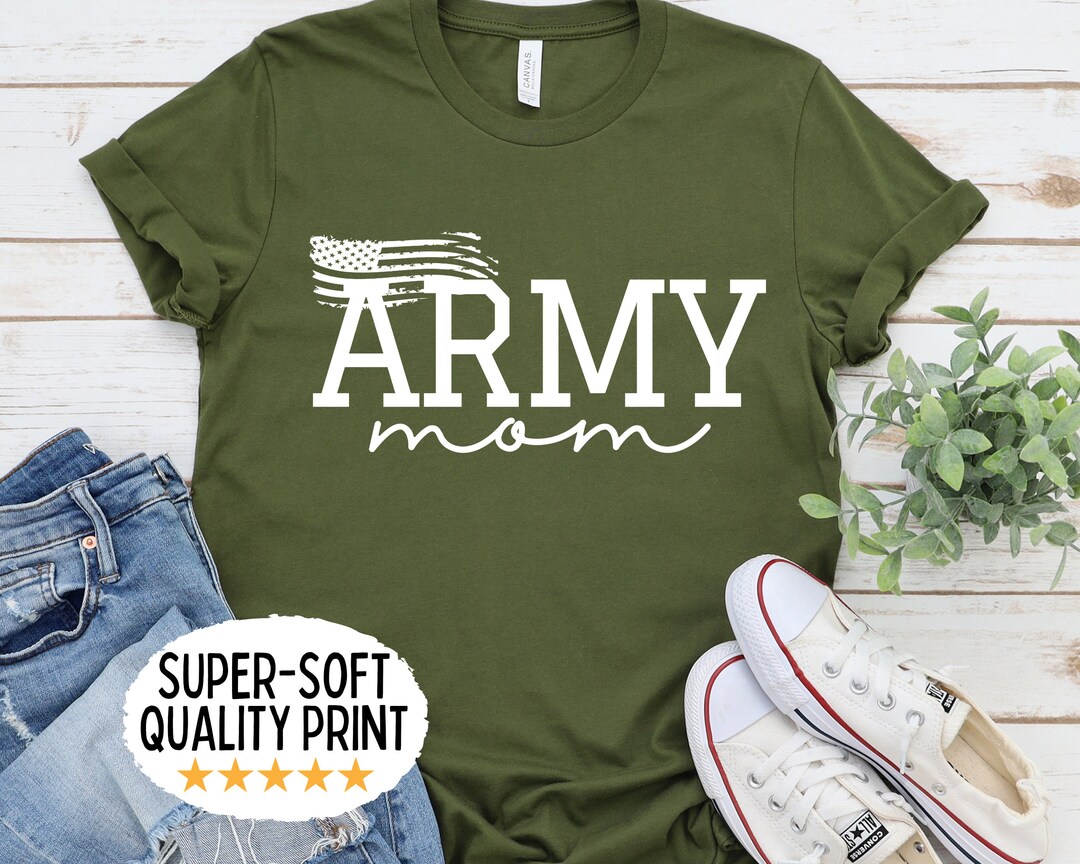 Army Mom Shirt, Military Mom Shirt, Proud Army Mother, Gift for ...