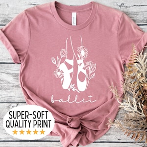 Ballet Shirt for Ballerina Ballet Teacher Tshirt Dancer T - Etsy