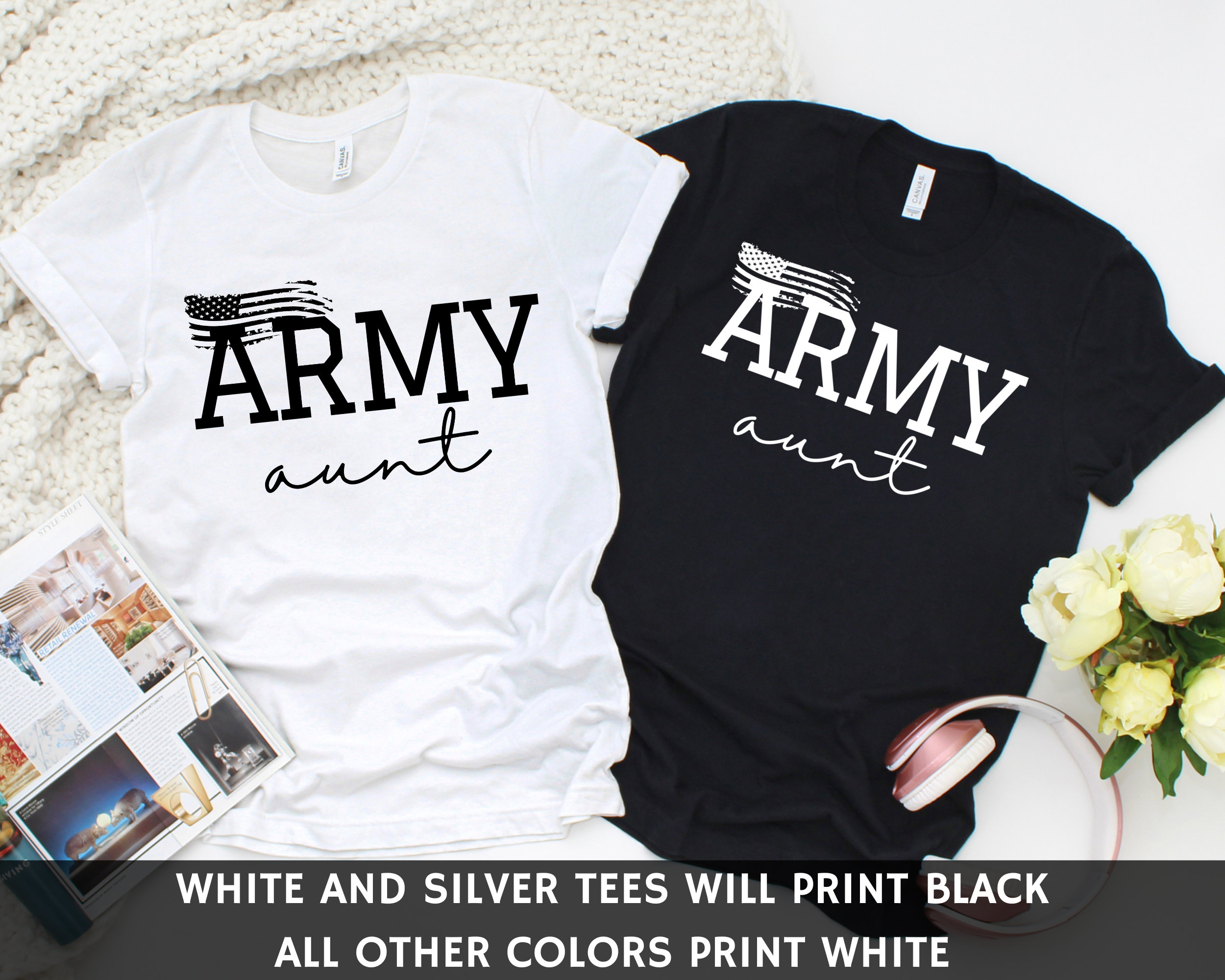 Army Aunt Shirt Military Aunt T Shirt Proud Army Family - Etsy