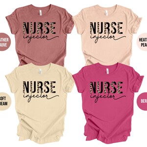 Nurse Injector Shirt for Injection Nurse Aesthetic Injection Nurse Tee ...
