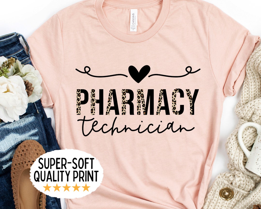 Pharmacy Tech Shirt, Pharmacy Technician Tee, Pharmacy Tech Gift, Pharm ...
