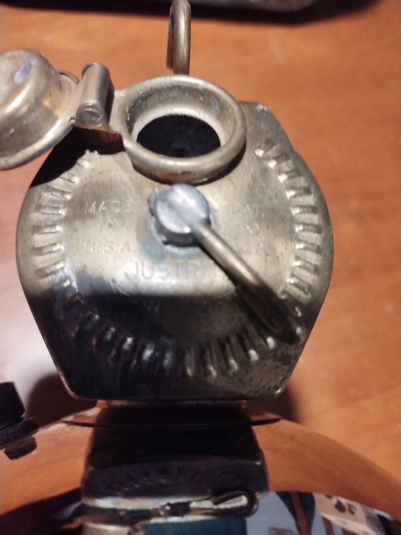 Vintage Justrite Headlamp - Etsy