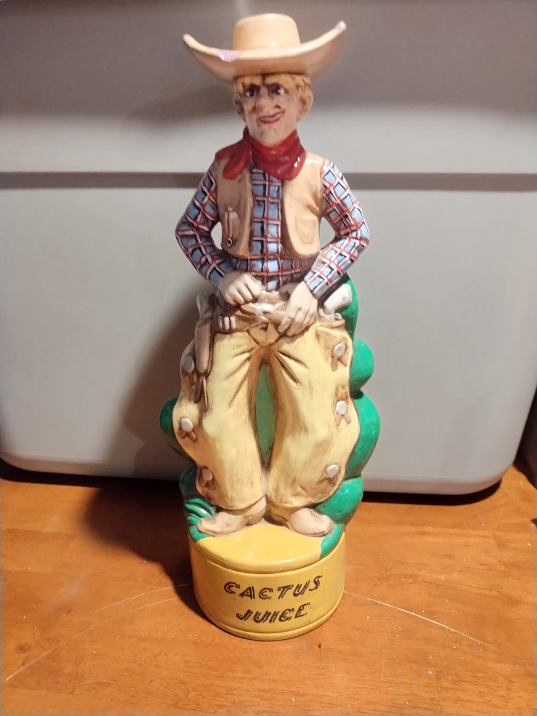 Vintage Cowboy Decanter - Etsy