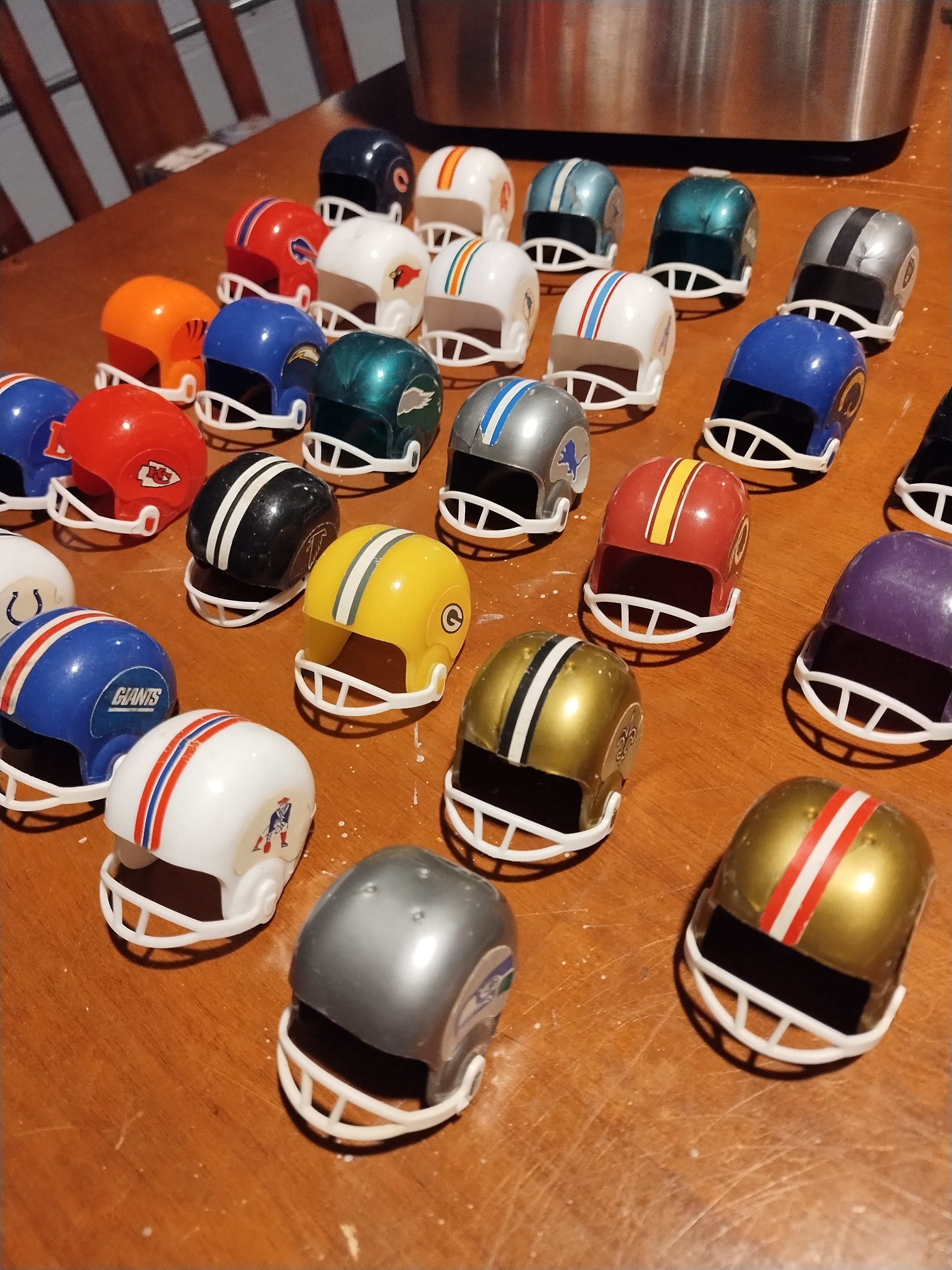 Vintage 1980s NFL Mini Helmets - Etsy