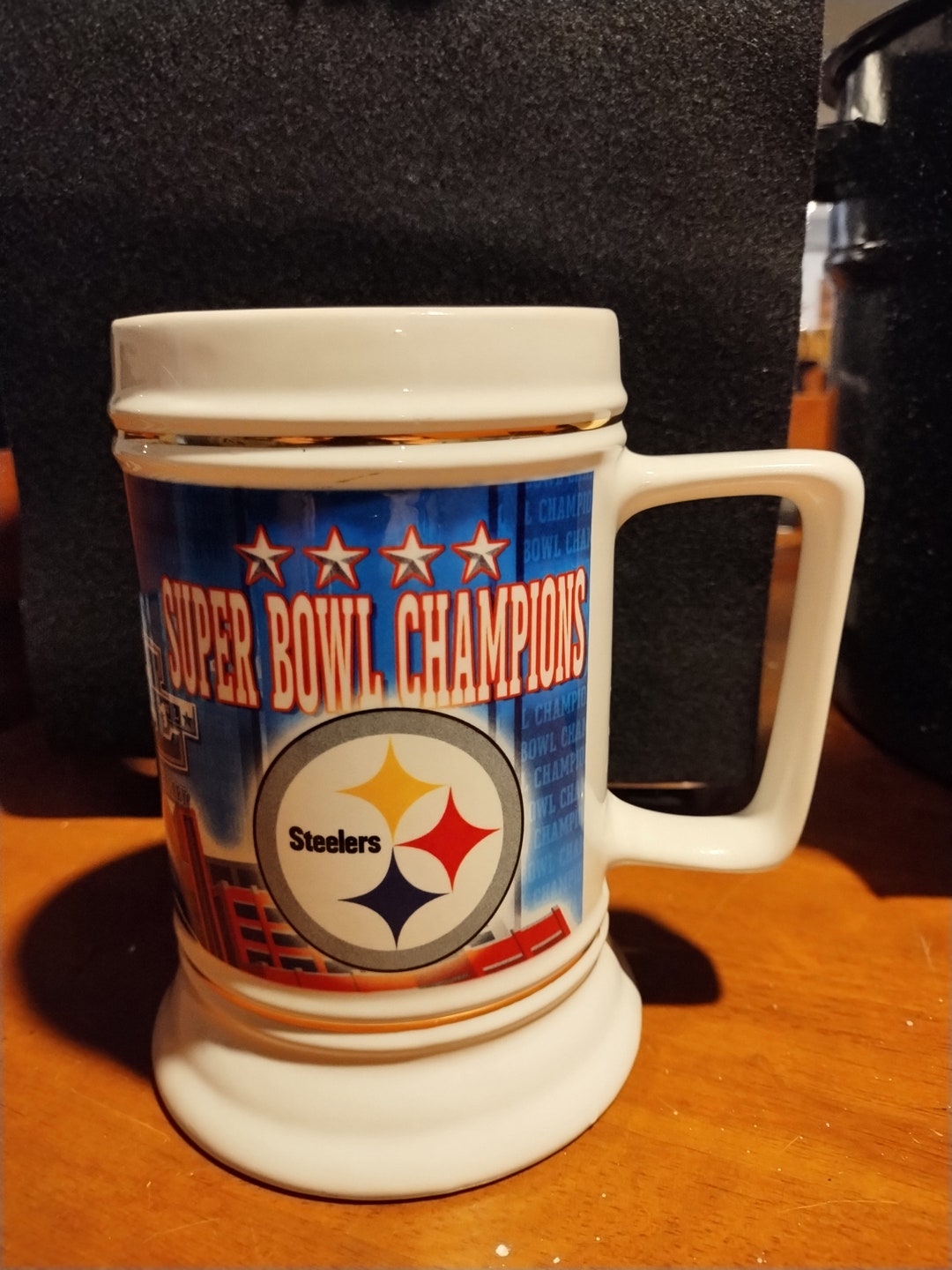 Pittsburgh Steelers 40th Anniversary Beer Stein - Etsy