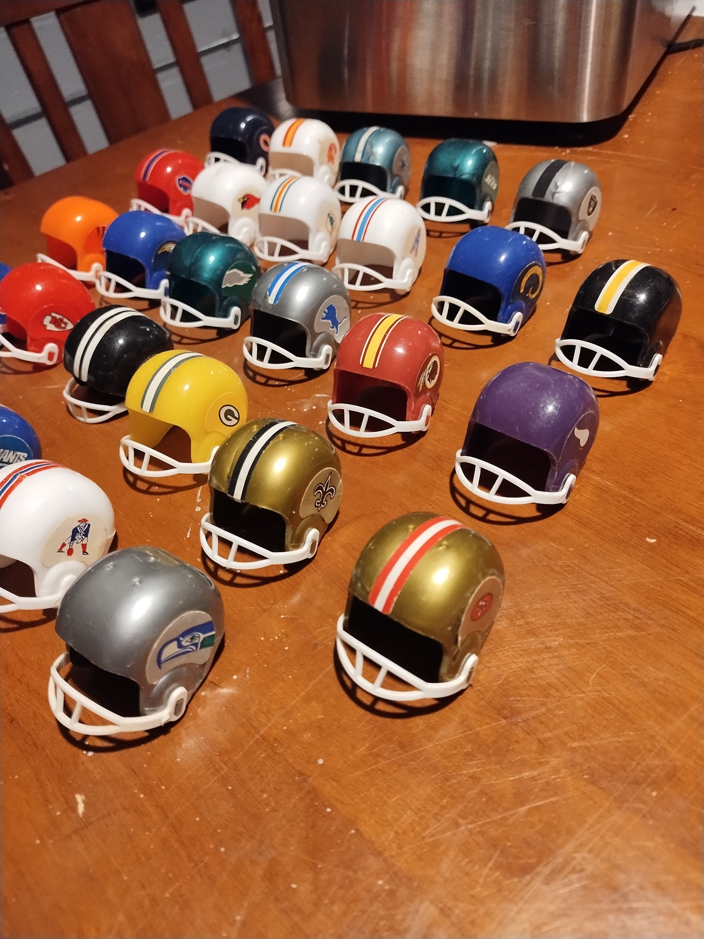 Vintage 1980s NFL Mini Helmets - Etsy