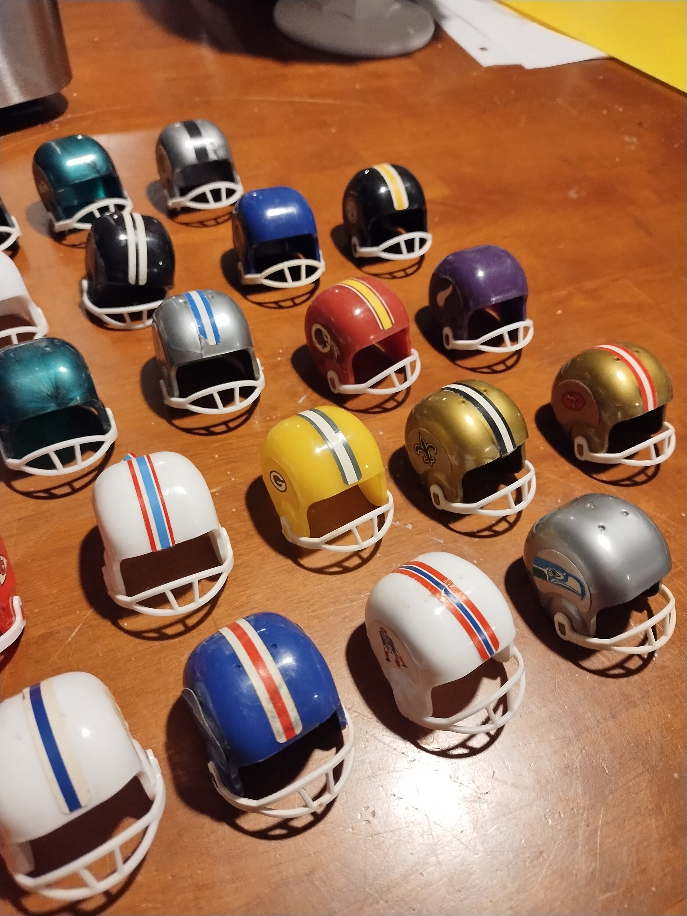 Vintage 1980s NFL Mini Helmets - Etsy