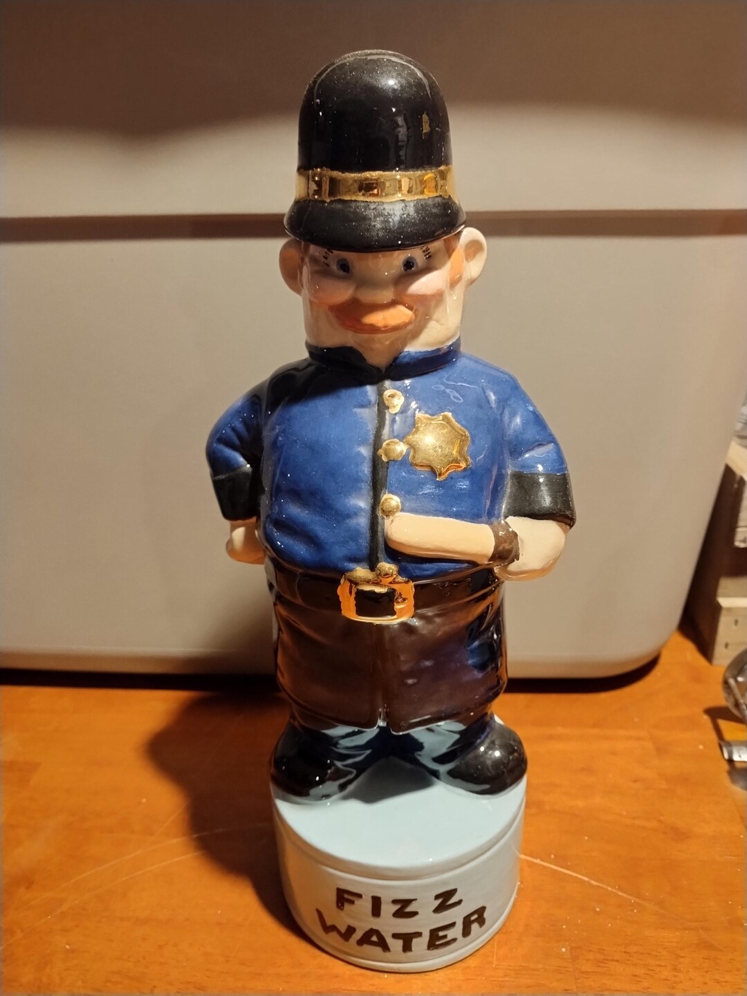 Vintage Ceramic Police Officer Decanter - Etsy