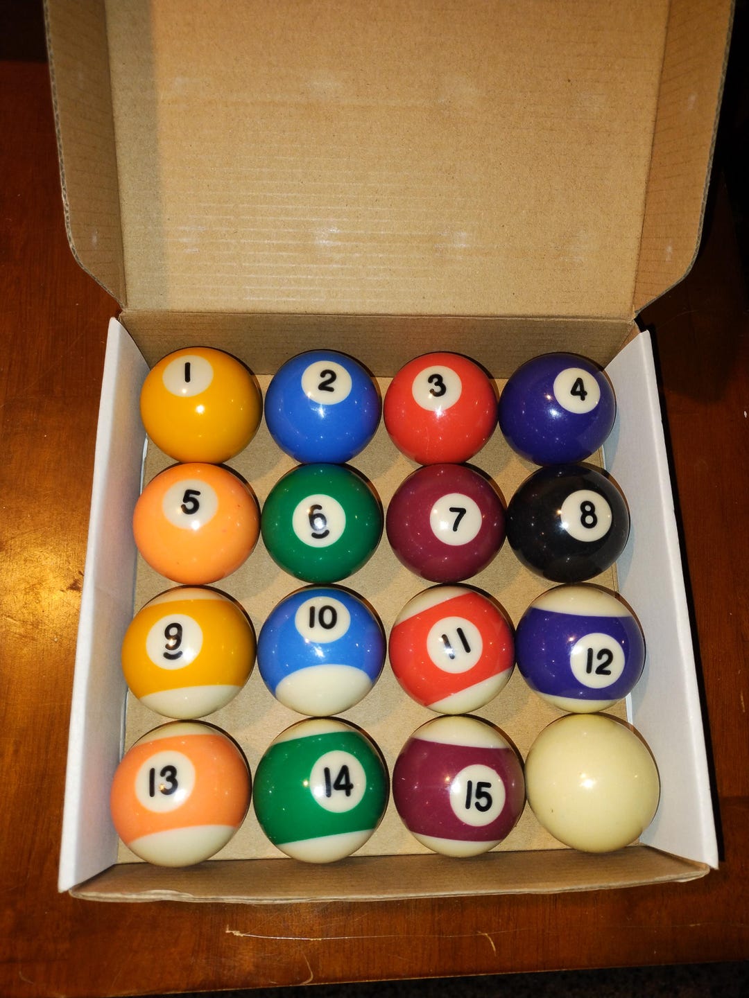 Mini Pool Balls - Etsy