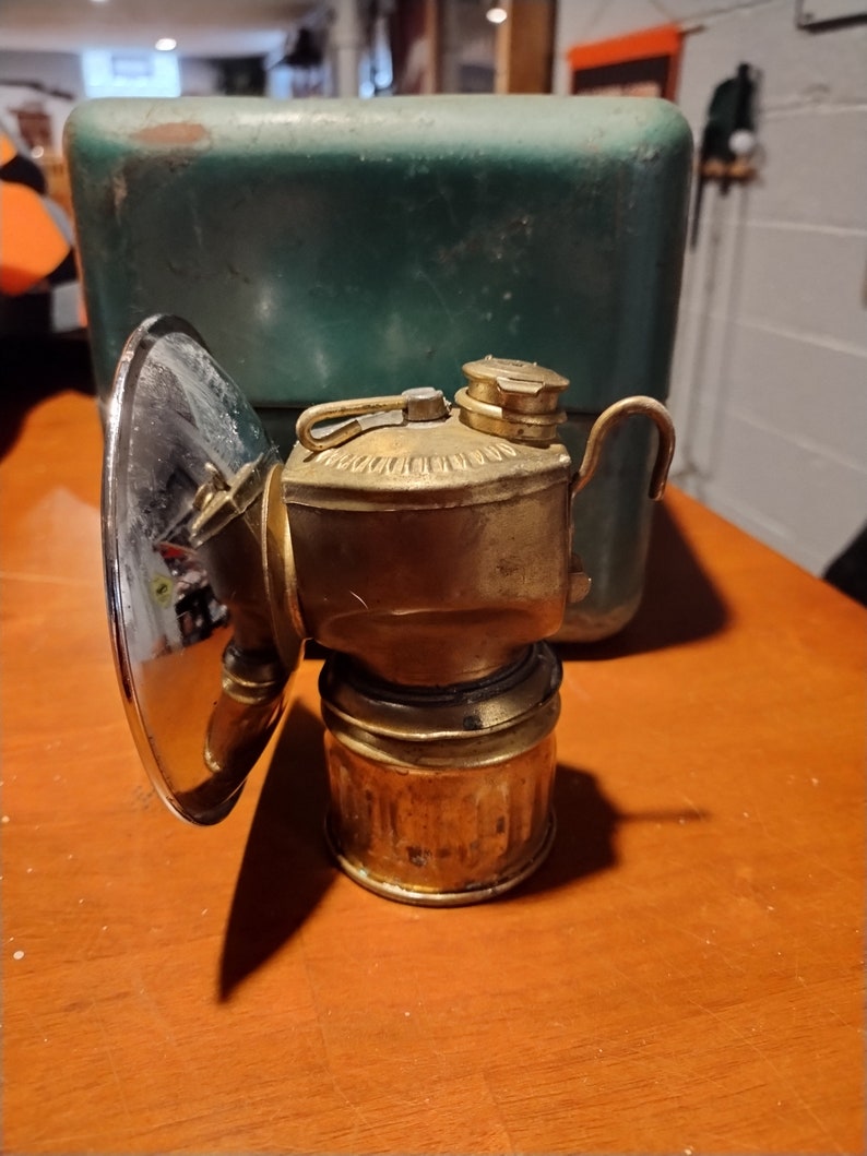 Vintage Justrite Headlamp - Etsy