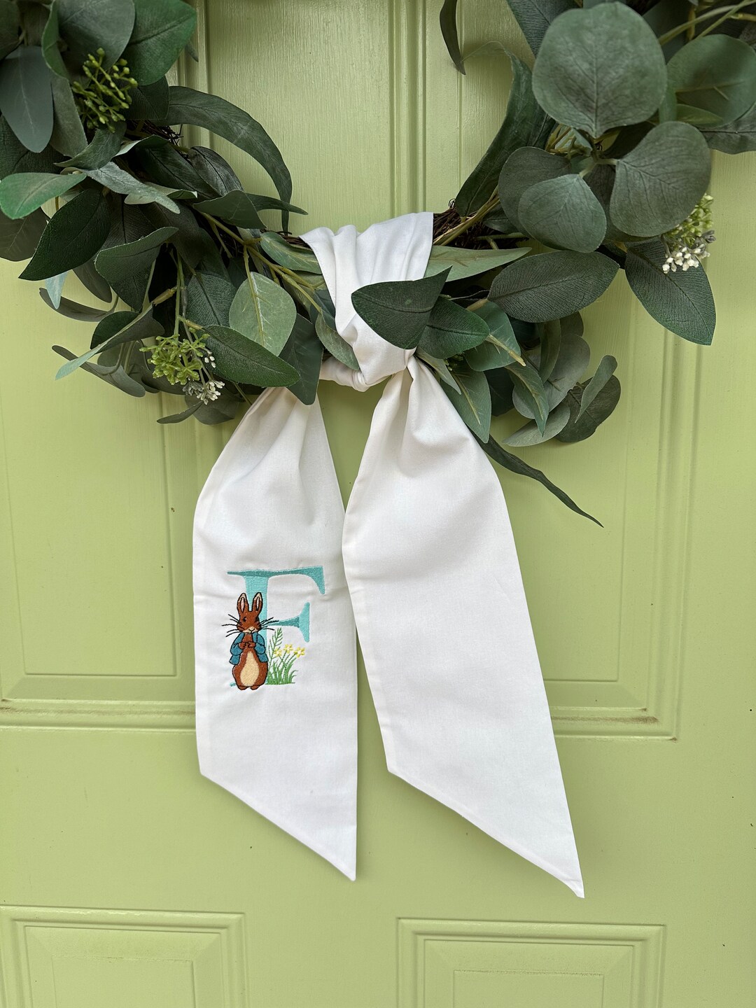 Peter Rabbit Letter Sash - Etsy