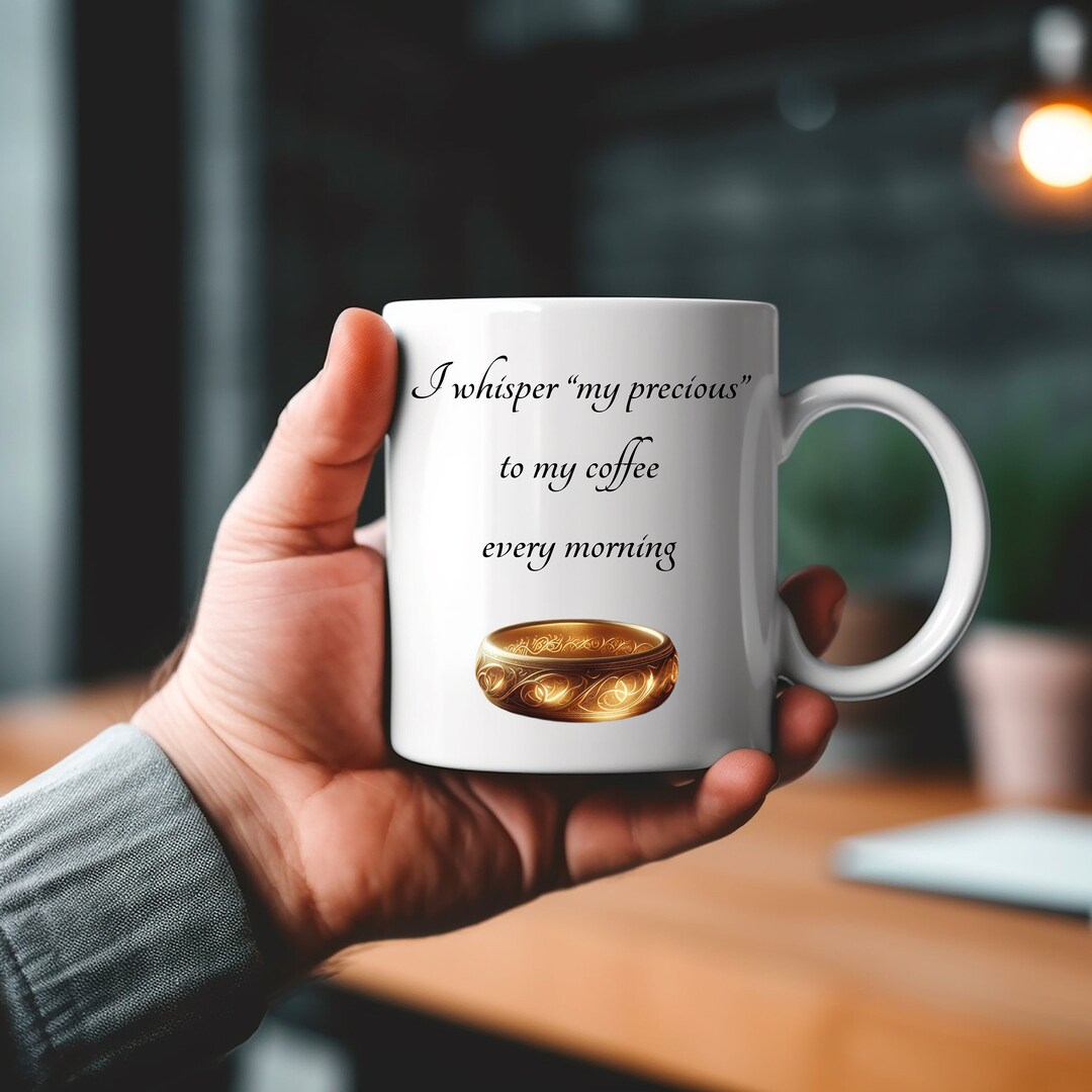 LOTR, Lord of the Rings, Lord of the Rings Gift, Lord of the Rings Mug ...