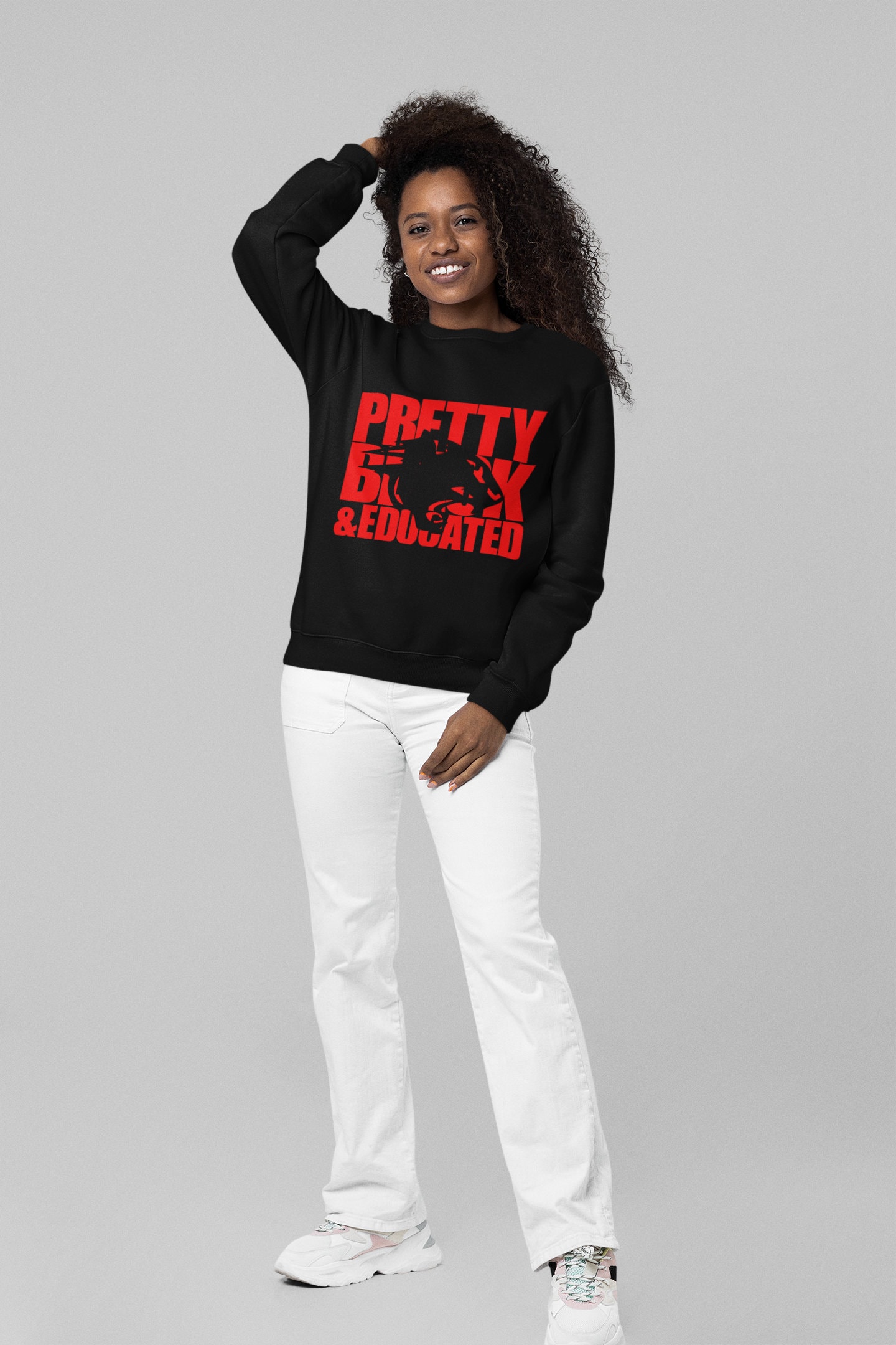 Pretty Black and Educated Clark Atlanta University Svg/cau Jaguars Svg ...