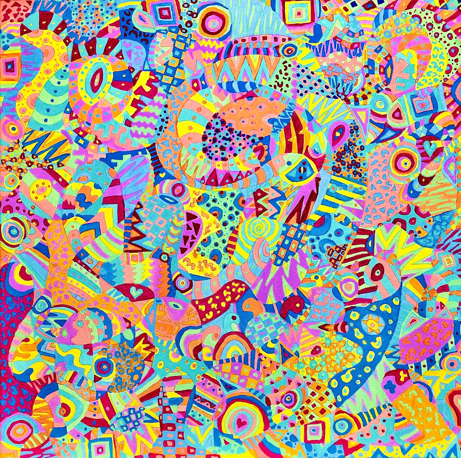 Custom Funky Paintings! Personalized Soul-art - Etsy