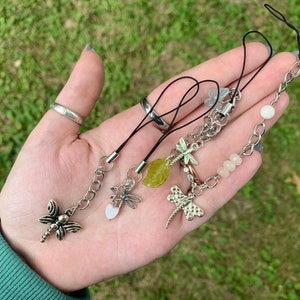 Dragonfly Phone Charms / Cottagecore Charms / Fairycore Charms / Phone ...