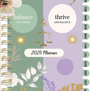 Balance & Thrive 2025 Planner - Etsy