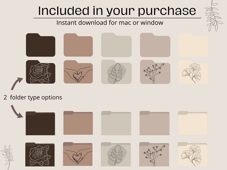 Illustrated Neutral Desktop Icon for Windows & Mac Icon Windows Icon ...