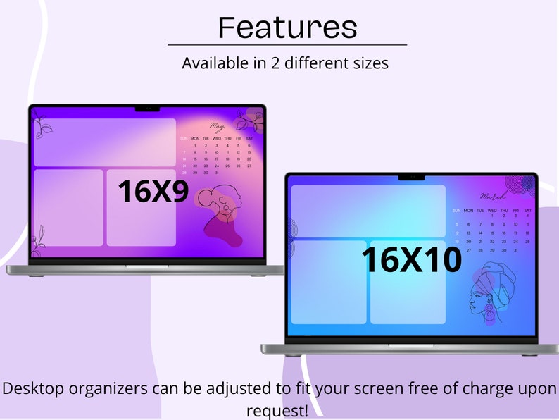 Gradient Desktop Organizer and Folder Icons 2022 2023 - Etsy