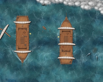 Dnd Ship Battlemap - Etsy