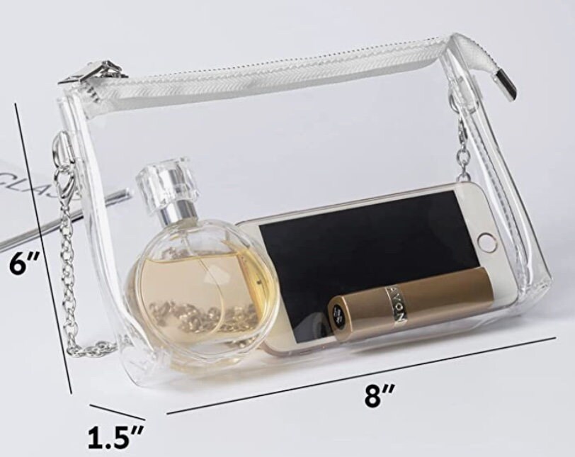 Clear Plastic Custom Stadium and Venue Purse - Etsy