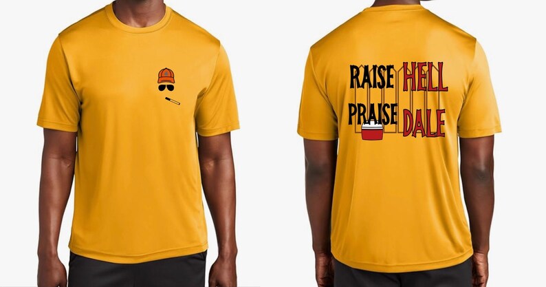 Raise Hell, Praise Dale Gribble Tshirt - Etsy
