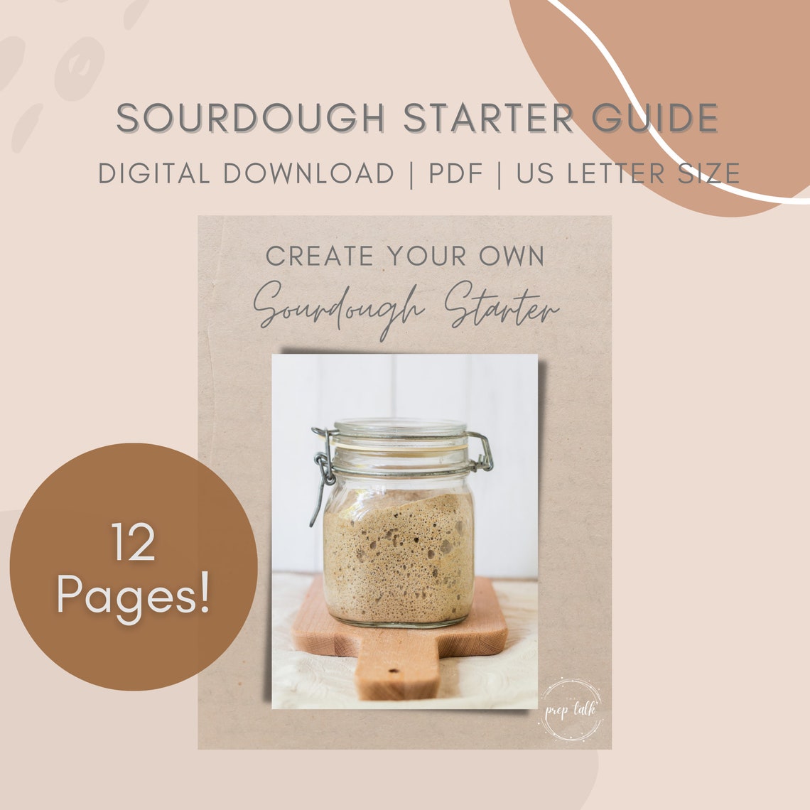 Sourdough Starter Digital Guide for Beginners Learn How to Make ...