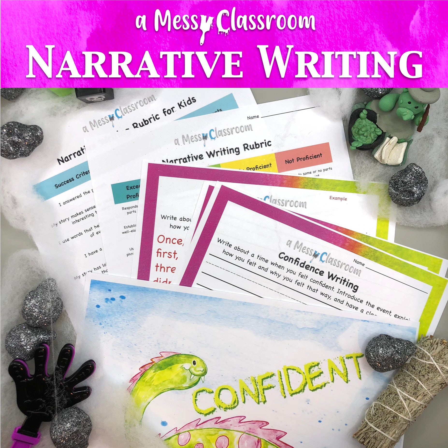 Monster Feelings and Emotions Halloween Thematic Unit Lesson Plan - Etsy