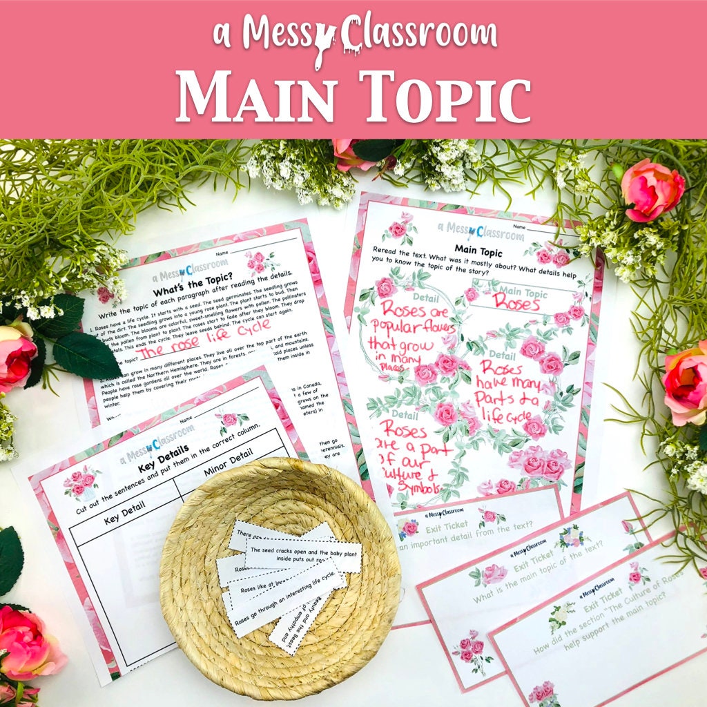 Roses Flower Plant Photosynthesis Science 2nd Grade Nonfiction Reading ...