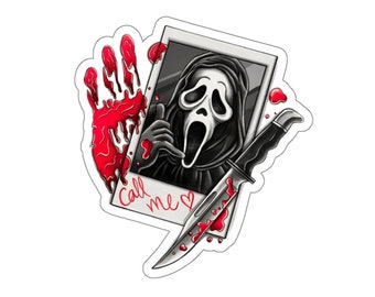 Scream Car Decal - Etsy