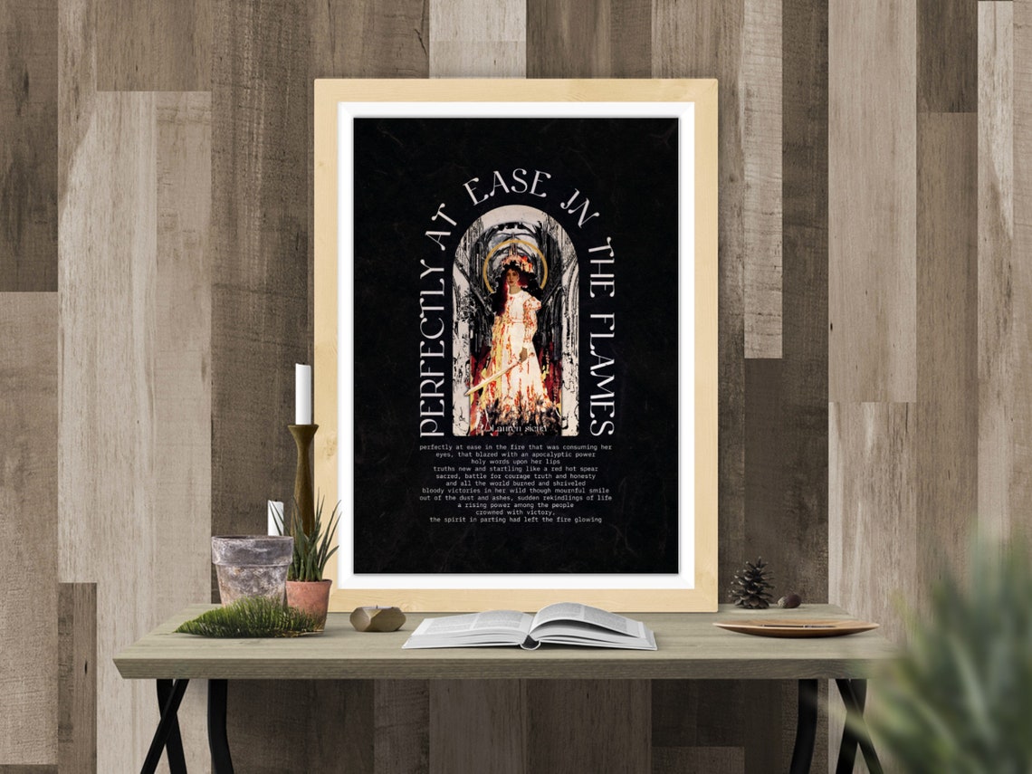 Feminist Poetry Poster | Female Empowerment | Divine Feminine Art ...