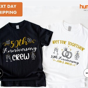50th Anniversary Shirts,silver Anniversary Shirts,better Together Shirts,gift for Couple,25th ...
