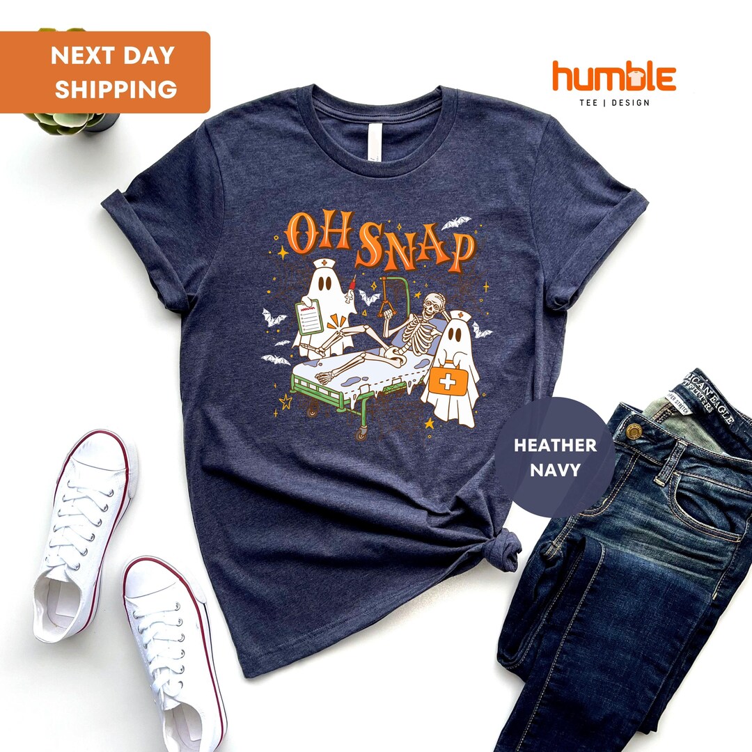 Oh Snap Shirt, Halloween Nurse Shirt, Nurse Gift Shirt, Oh Snap ...