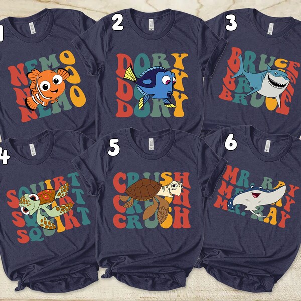 Nemo and Dory - Etsy