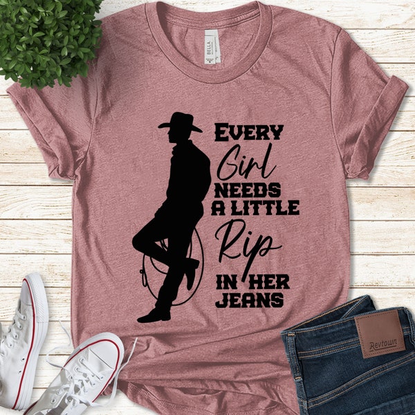 Every Girl Needs a Rip in Her Jeans and a Little Beth in Her Soul - Etsy