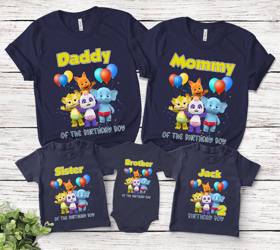 Word Party Family Shirts With Tilly Word Party Birthday Word - Etsy
