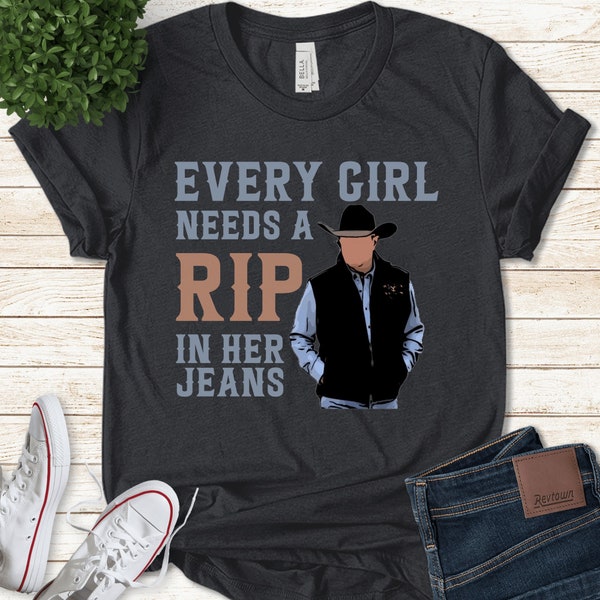 Every Girl Needs a Rip in Her Jeans and a Little Beth in Her Soul - Etsy