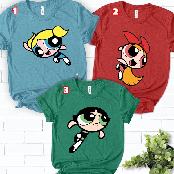 Powerpuff Girls Shirt - Etsy
