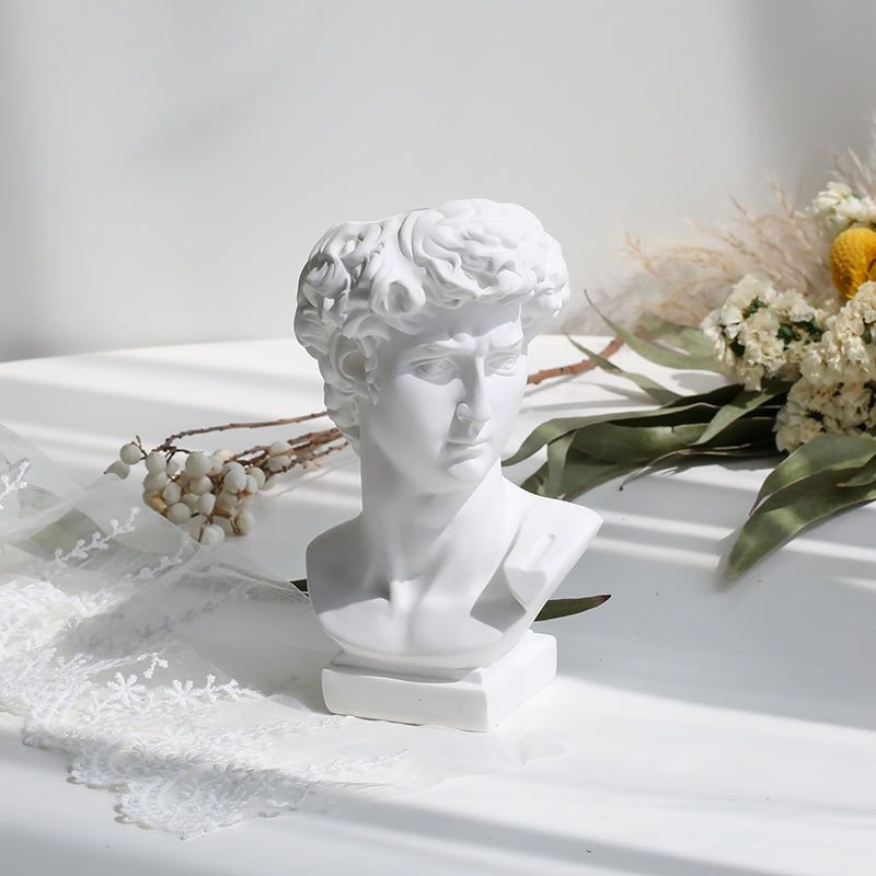 Roman David Sculpture Vase - Etsy