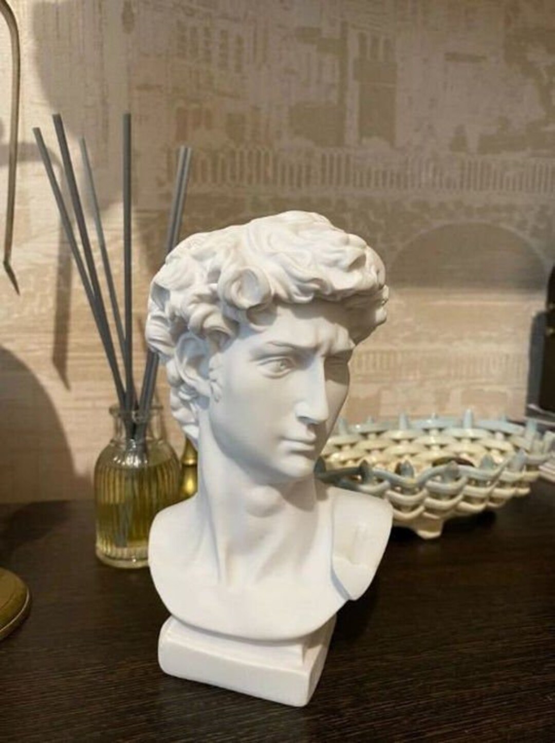 Roman David Sculpture Vase - Etsy