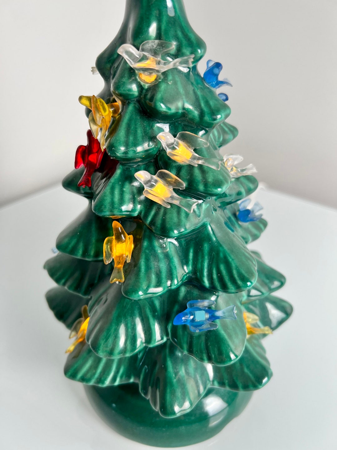 Vintage Ceramic Christmas Tree - Etsy