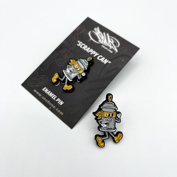 Graffiti Enamel Pin - Etsy
