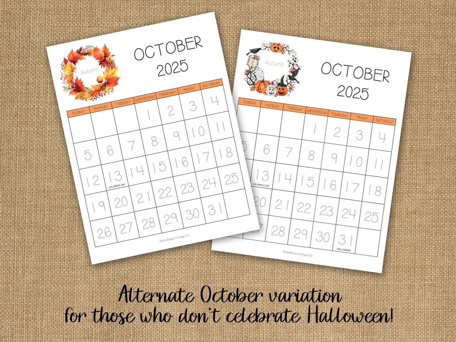 ENGLISH Traceable Monthly Calendar Set 2025-2026 | Homeschool Classroom ...