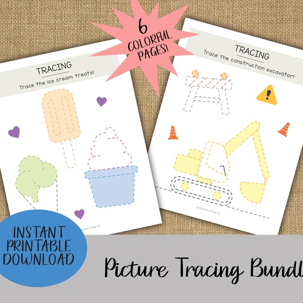 Tracing Sheets Bundle - Etsy