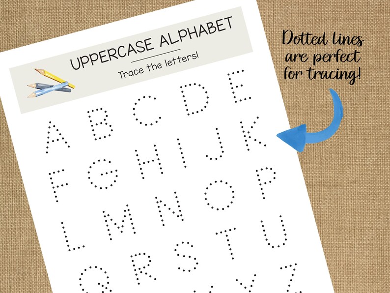 Alphabet Letters Numbers Colors Tracing Bundle | Prewriting Practice ...