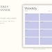 Daily Planner Printable, Digital Planner, Weekly Planner, Monthly ...