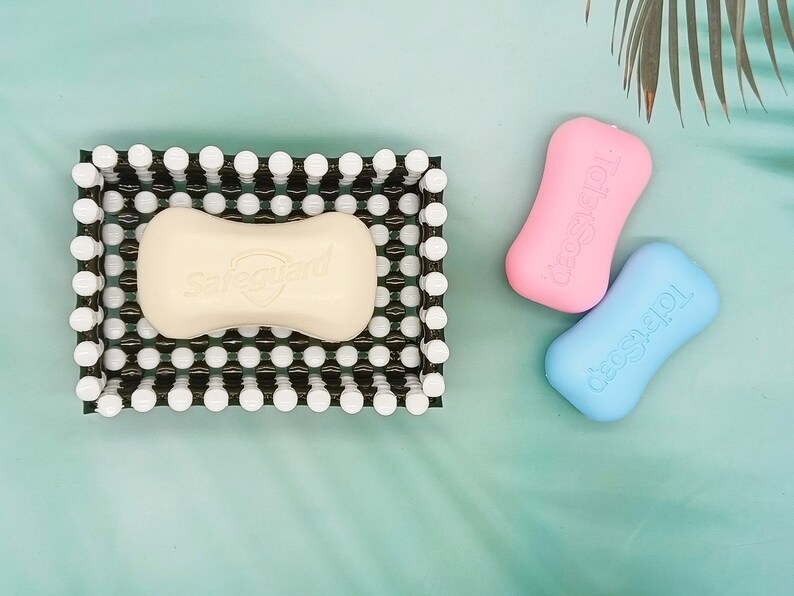 Soap Dish With Drain,handmade Soap Holder,acrylic Soap Saver,soap ...